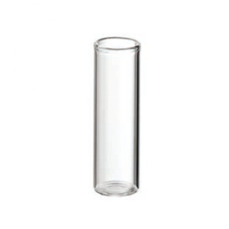VIAL SHELL CLEAR 2ML MICROGLASS 12x32MM - Bio e Química